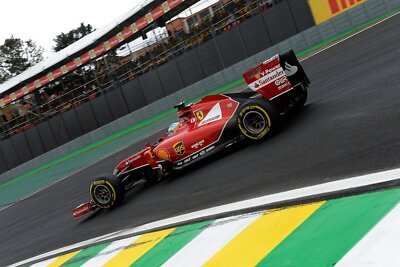 Cars ferrari f14 t 2014 alonso formula one raikkonen Desk Mat Stitched ...