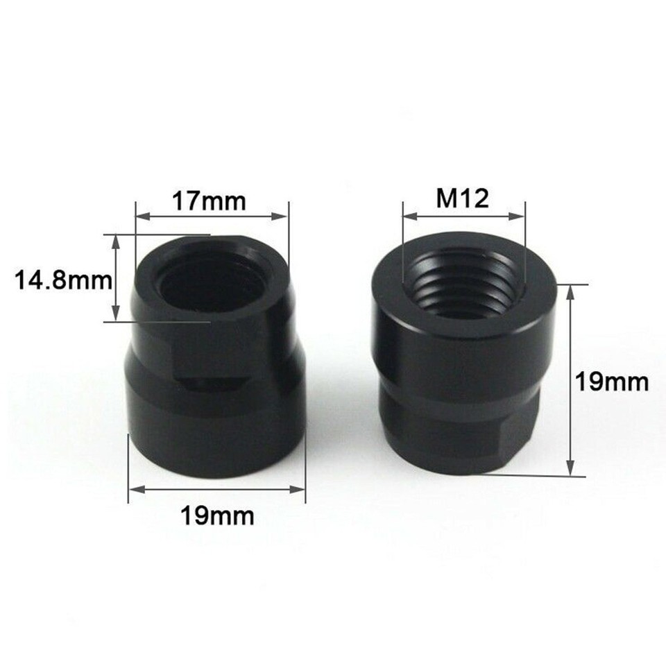 Aluminum Alloy Thru Axle Nut Bicycle Front Rear Thru Axle Cap/Nut ...