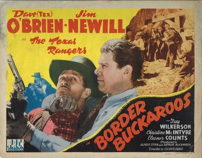 Border Buckaroos, 1943, Dave O'Brien, Title Card 11x14 | eBay