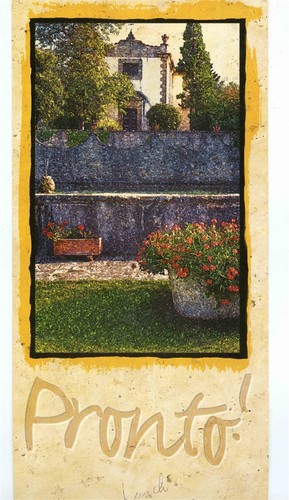 Pronto Menu for Lunch The Olive Garden Italian Restaurant 2002 | eBay