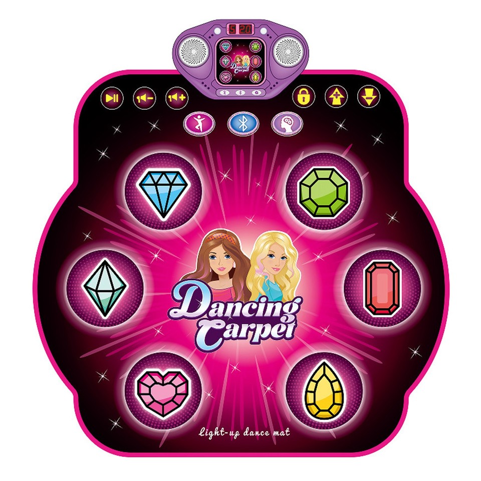 Dance Mat Toys for Girls Light Up Dance Pad Gifts Kids Wireless ...