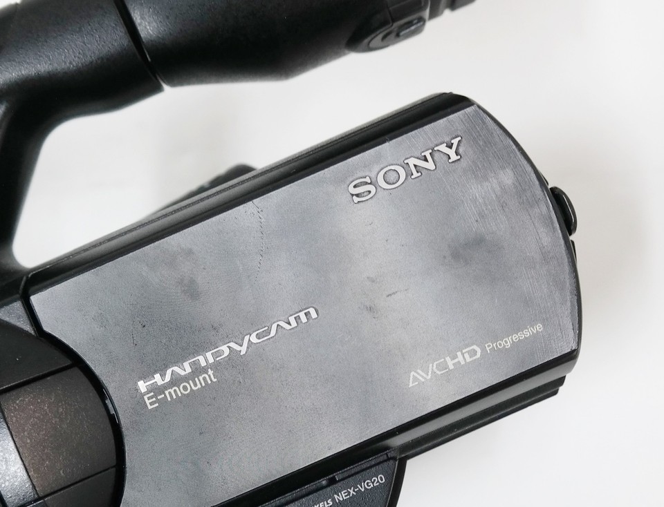 Sony NEX-VG20 Handycam E-mount AVCHD Progressive Camcorder | eBay