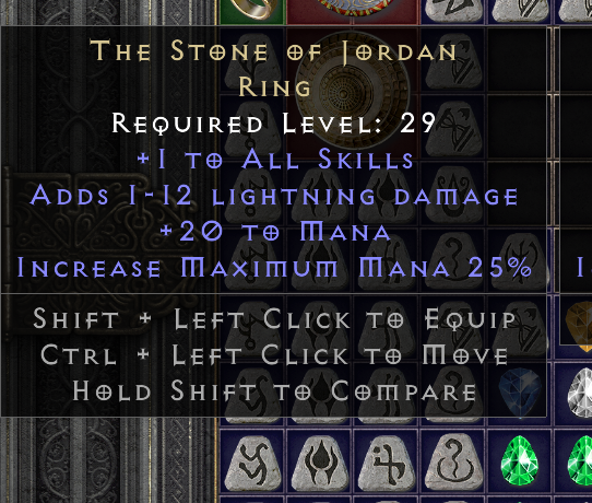 D2R Softcore 💥 SOJ - Stone of Jordan Ring 💥 Diablo 2 Resurrected PC- NL ...
