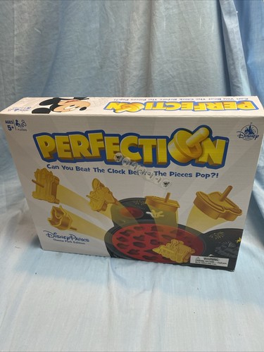 NEW IN BOX Perfection Game Disney Parks Edition | eBay