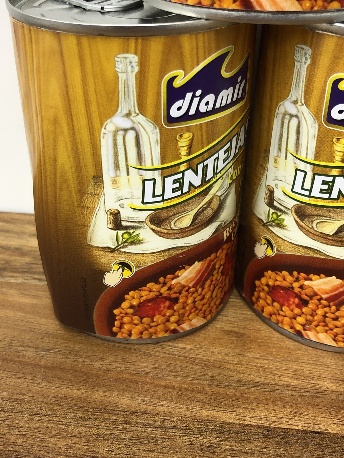 Lentil With Chorizo And Bacon Soup / Stew / 3 Tins / 3 X 425g / Spanish ...
