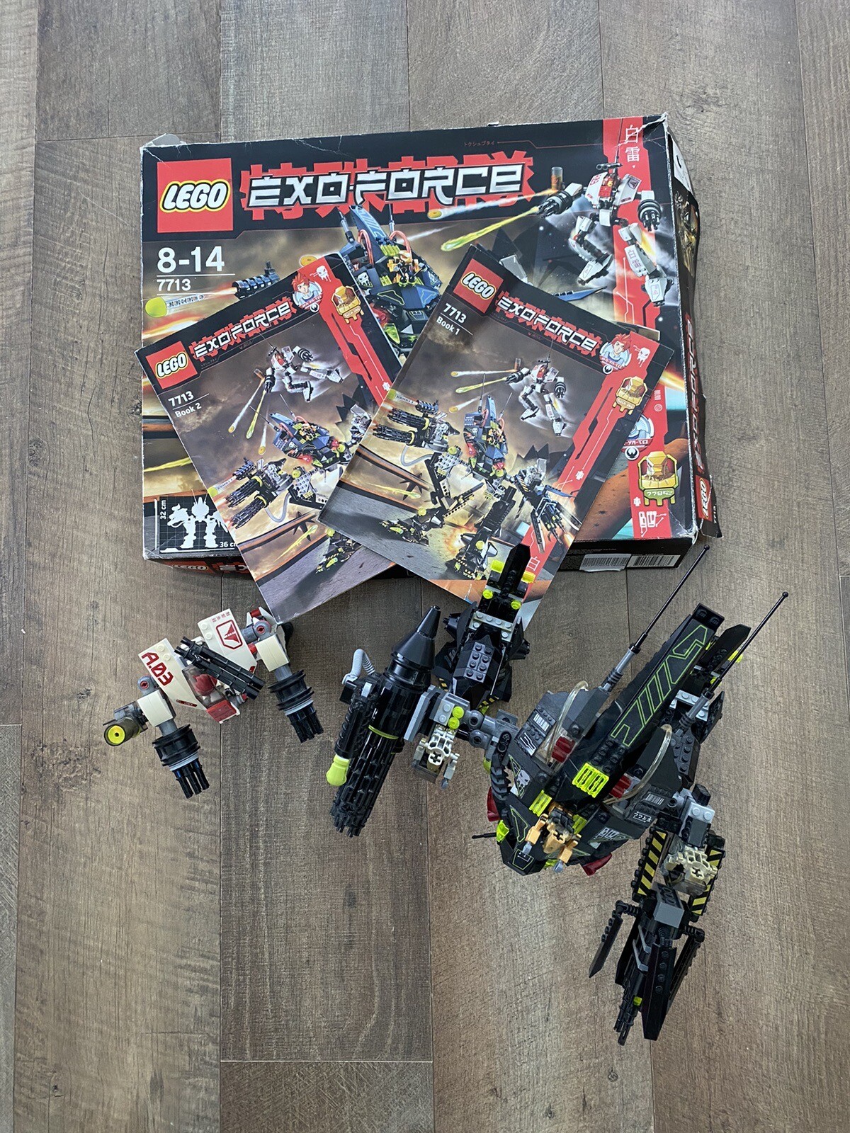 LEGO Exo-Force: Bridge Walker and White Lightning (7713) for sale ...