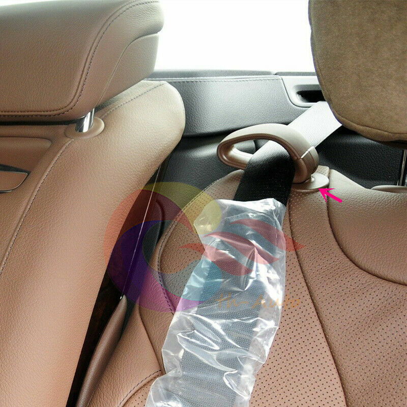 Brown Rear Seat Belt Fastener Guide Ring Buckle For Mercedes W222 W463 ...