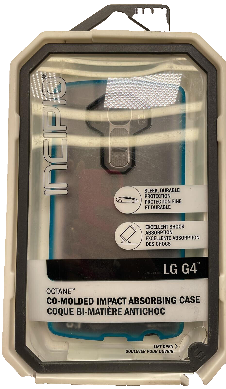 Incipio Octane Case for LG G4 - Frost/Neon Blue | eBay