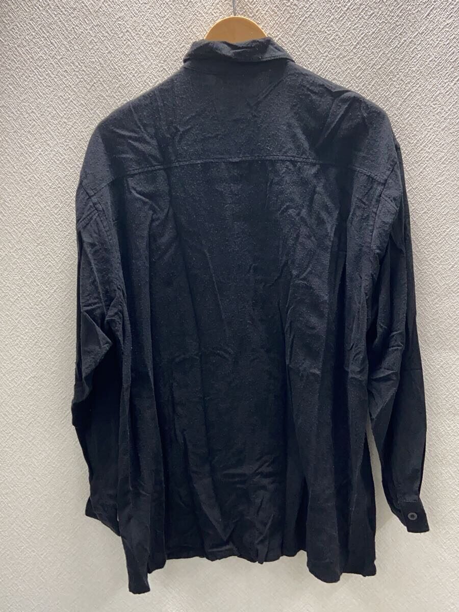 COMOLI Long Sleeve Shirt 2 Cotton BLK Z01-01027 Silk Noyle COMOLI Long Sleeve Shirt 2 Cotton BLK Z01-01027 Silk Noyle