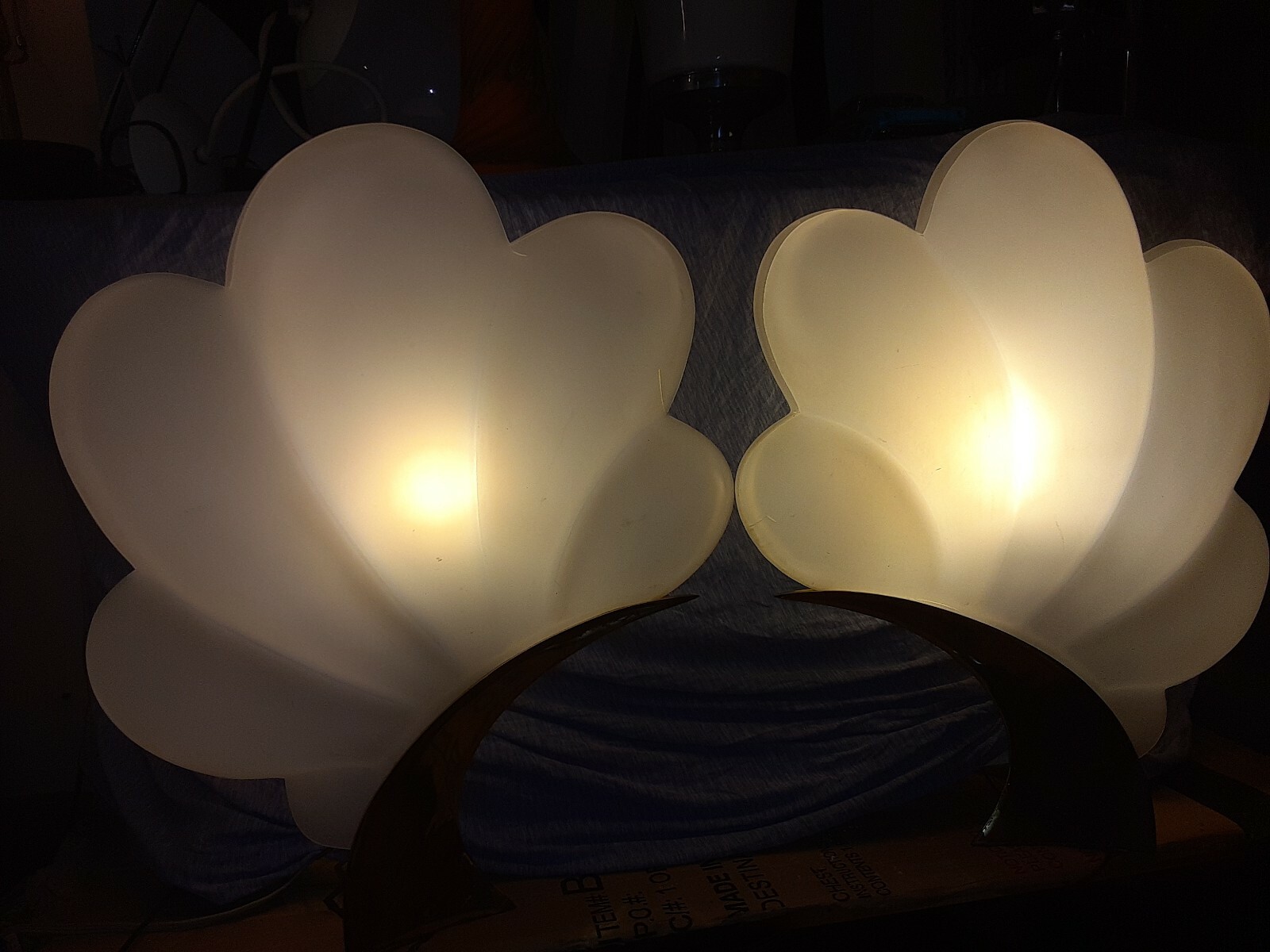 PR MID CENTURY MODERN CANADIAN ROBERT ROUGIER GIANT CLAM SHELL 30X24 ...