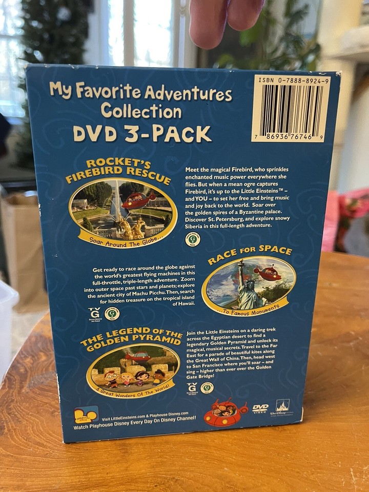 Disneys Little Einsteins - 3 Pack (DVD, 2008, 3-Disc Set) | eBay