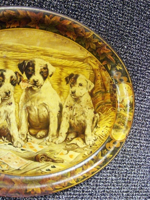 Circa 1910 Dogs Playing Cards Serving Tray | eBay