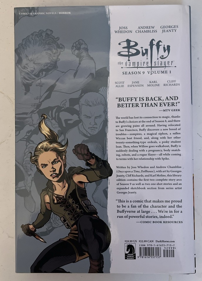 Buffy the Vampire Slayer Season 9 Volume 1 Library Edition ...