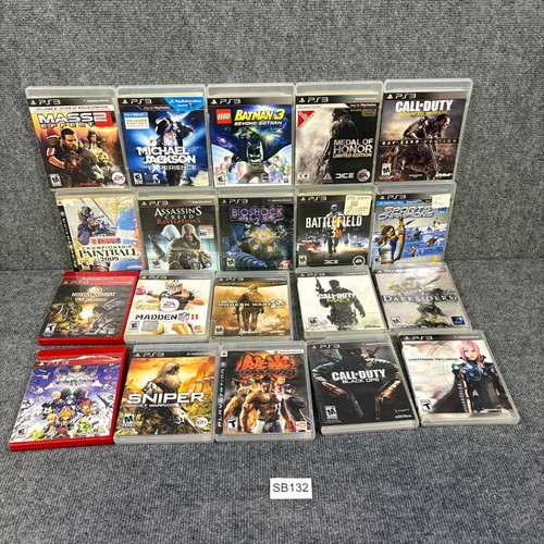 20 Wholesale Playstatoin 3 PS3 Games Untested As-Is Video Game Lot ...