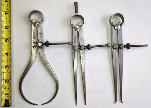 Union Tool Co Inside Calipers - Set of 3 | eBay