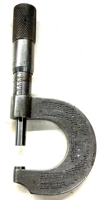 REED SMALL TOOL WORKS 0-1” OUTSIDE MICROMETER, .0001”, USA, No. 901 | eBay