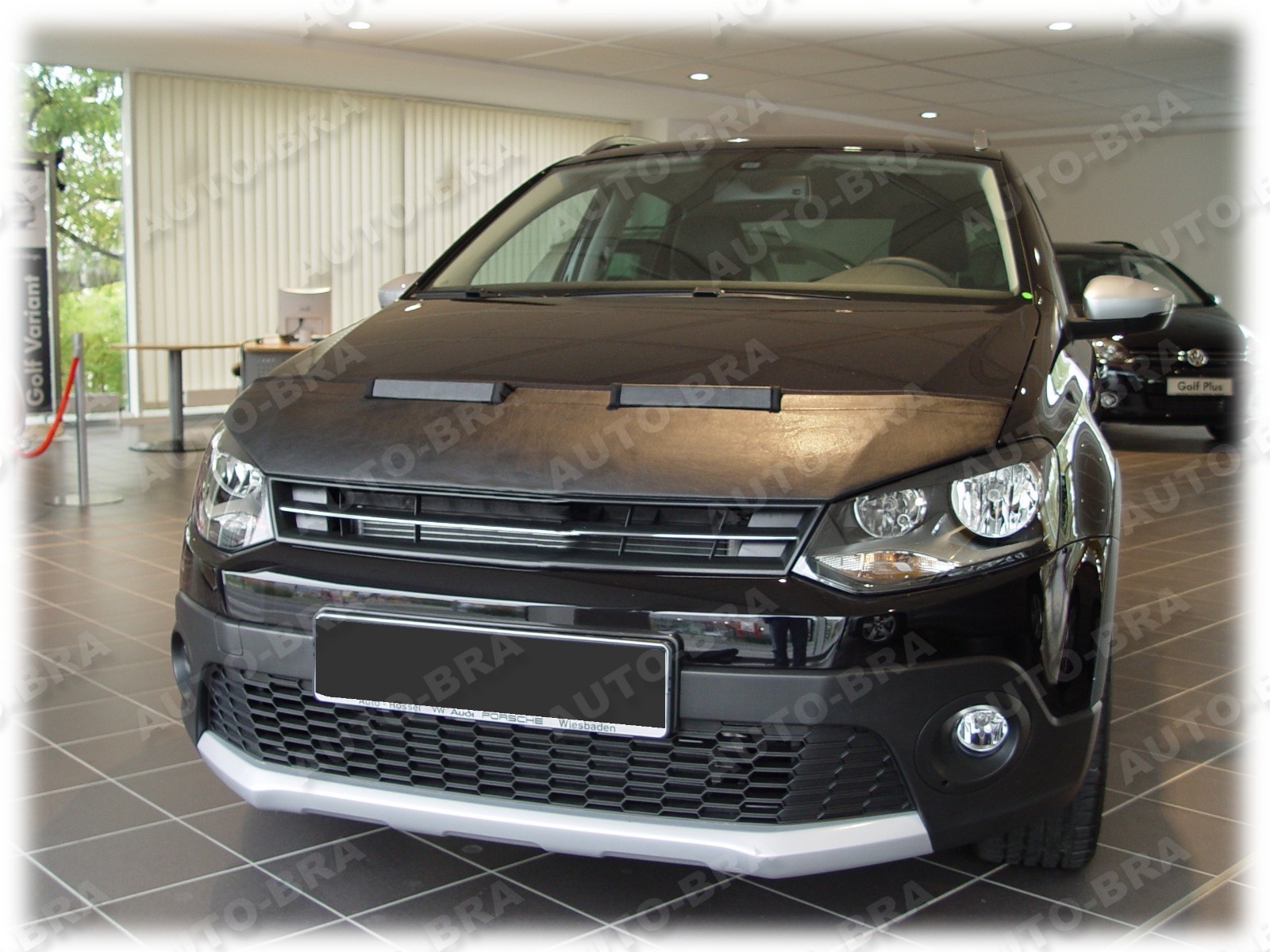 Carbon Optik BRA für VW Polo 5 Typ 6R 6C Clean Steinschlagschutz ...