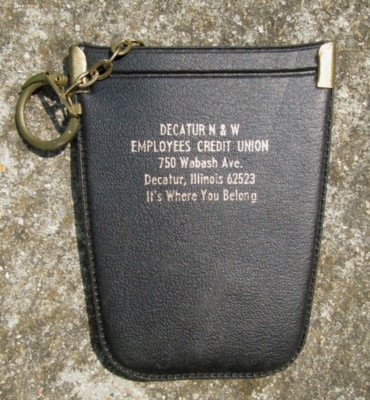 Vintage Norfolk N & W Railroad Employees Credit Union Decatur IL ...