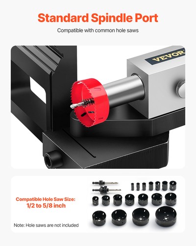 VEVOR Pipe Tube Notcher 1/2 to 3-inch Tubing Notcher w/ 0-50 ...