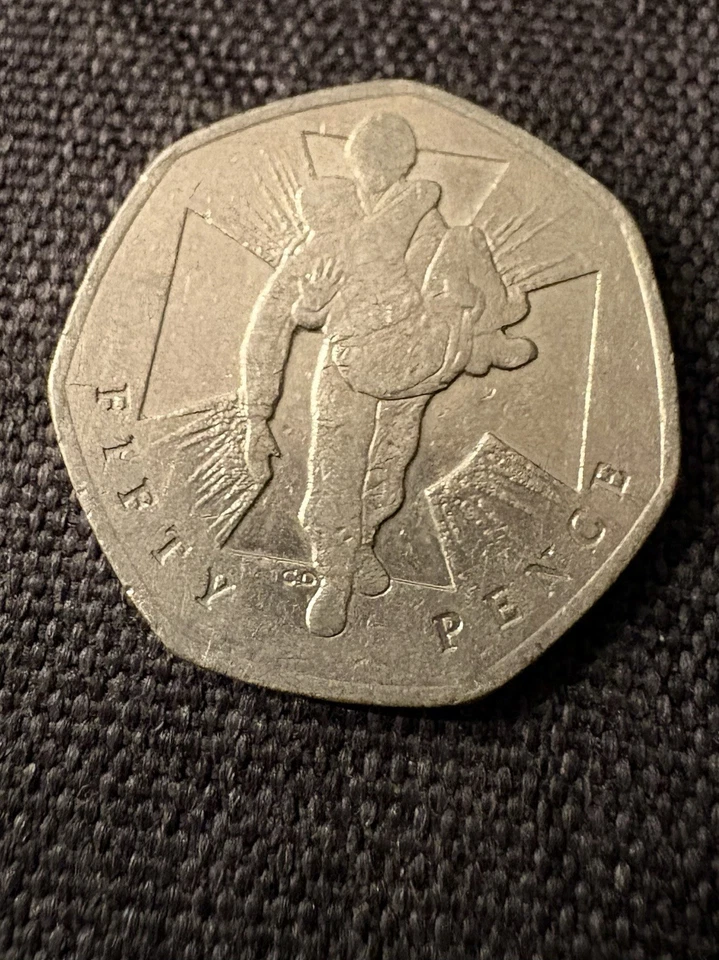 Soldier 50P for sale | eBay UK