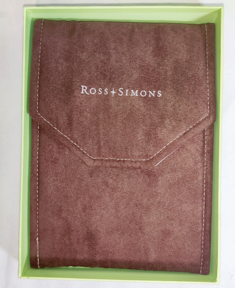 ROSS SIMONS Vintage Necklace Jewelry Case and Box for Sale Pre Owned | eBay