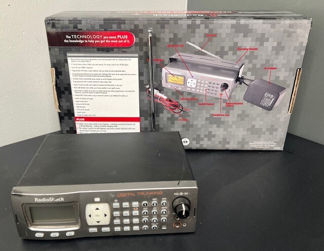 **PRO-197 DIGITAL TRUNKING DESKTOP/MOBILE RADIO SCANNER ** 40293019341 ...