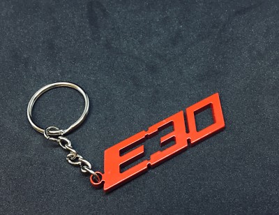 E30 Key Chain, Stainless steel (RED) Powder Coated FOR ALL BMW E30 | eBay