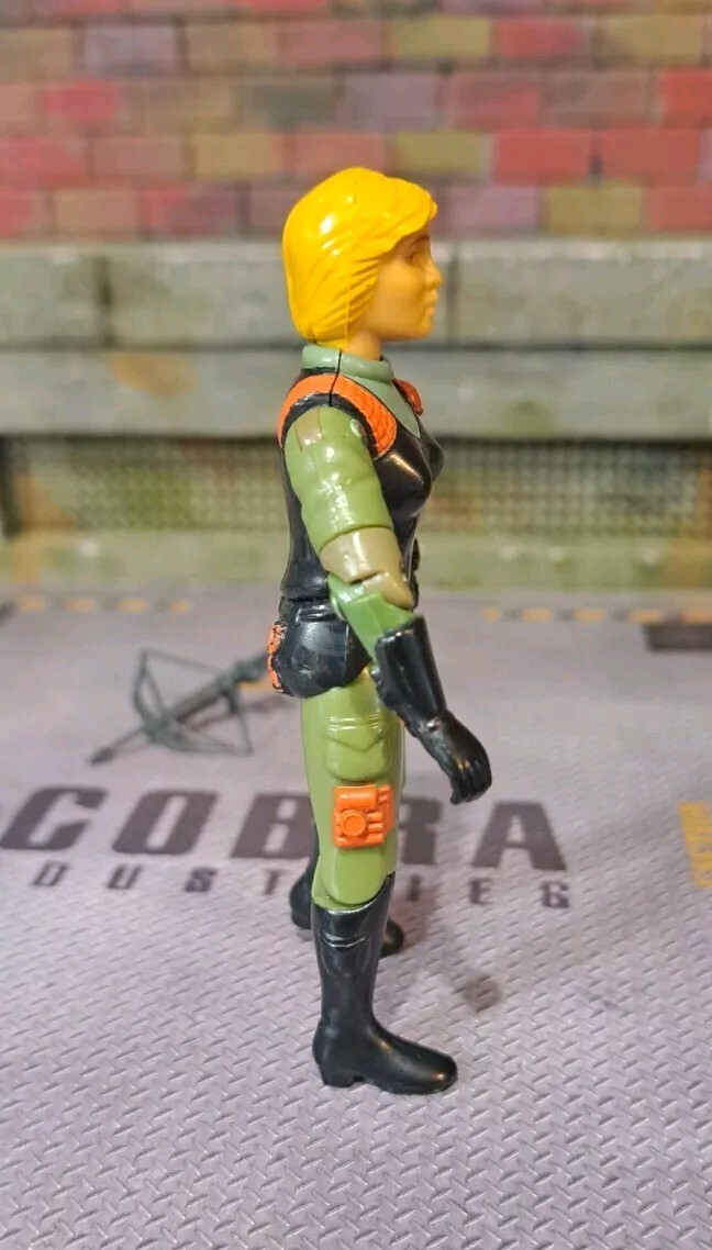 GI JOE ~ 1983 QUARREL aka UK SCARLETT ~ PALITOY VARIANT ~ ACTION FORCE ...