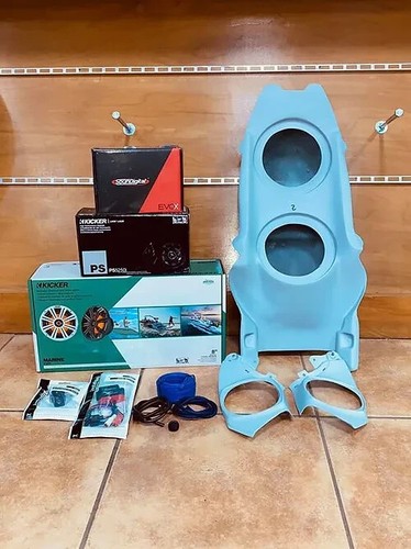 2008-2021 Suzuki Hayabusa Complete Audio Kit Undertail Pods Kickers ...