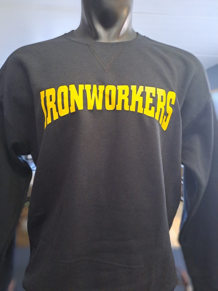 Iron Workers Union Local 46 Rebar, Rodbusters, Lathers Crewneck all ...