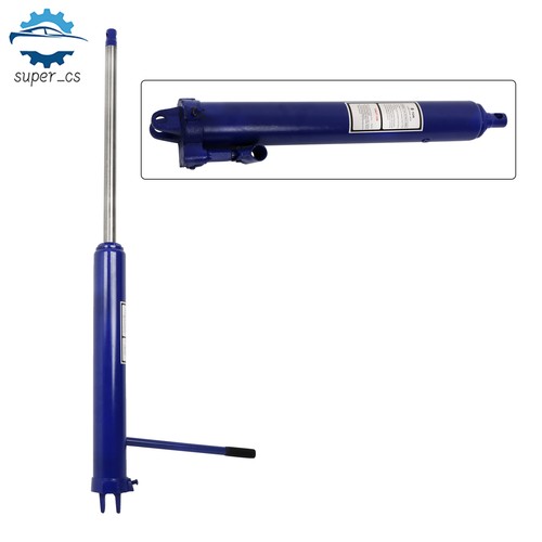 Blue Hydraulic Jack Lift Jacking Shop Crane Engine Hoist Lifting 8 Ton ...