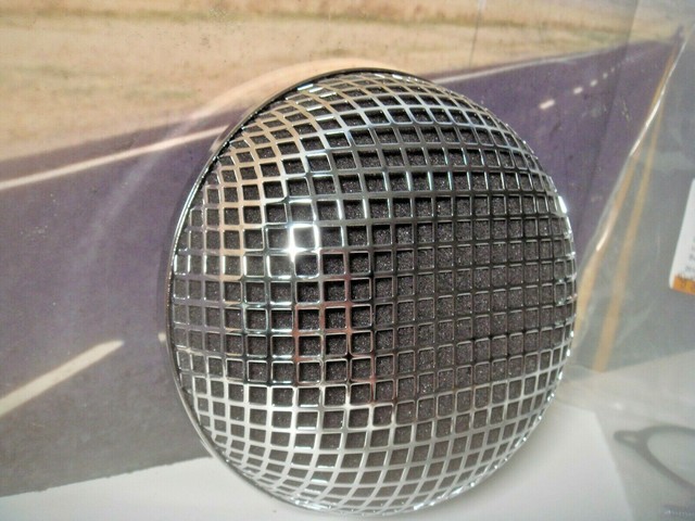 Chrome Round Mesh Air Cleaner for Bendix-Keihin Carb Harley Sportster ...