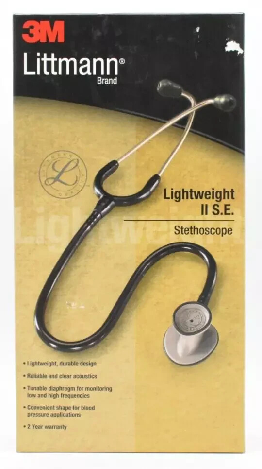 3M Littmann Lightweight II S.E. Stethoscope, Burgundy, 2451, (Damaged ...