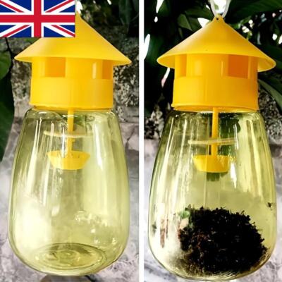 High-Efficiency Fruit Fly Trap 1/2pcs Non-Toxic Electricity-Free Pest ...