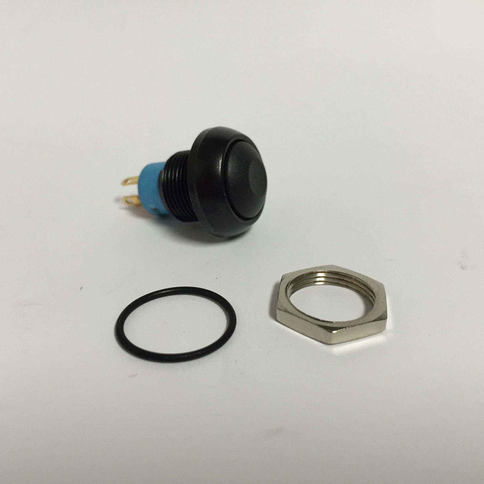 2pcs IPR5SAD2 Apem Push Button Black NC / NO Combined Operation IP67 ...