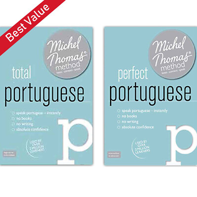 Michel Thomas Total Portuguese and Perfect Portuguese - *BOTH COURSES ...
