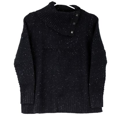 Style & Co. Women's Snap Envelope Neck Pullover Sweater, X-Small, Deep ...
