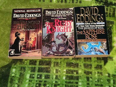 The Elenium Trilogy: Diamond Throne/The Ruby Knight/The Sapphire Rose ...