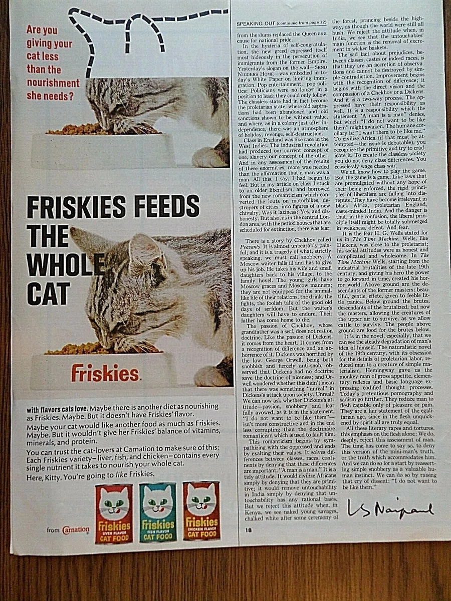 Friskies Cat Food Commercial