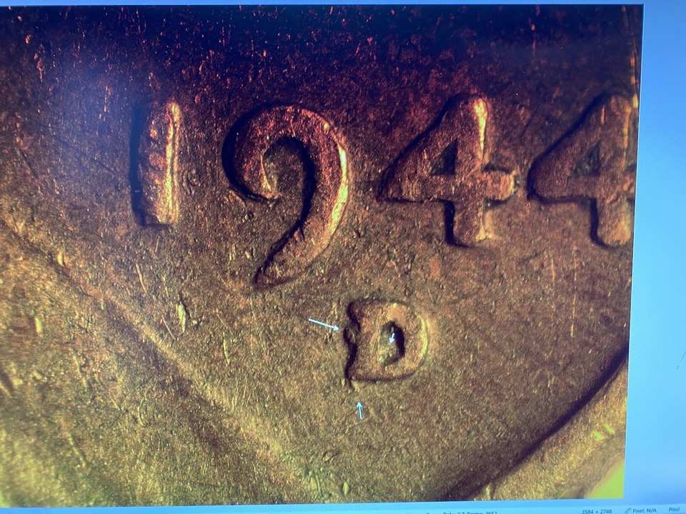 1944 D/S D OVER S OMM-002 CHERRY PICKERS COIN FS-512 O57 | eBay