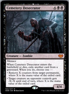 Cemetery Desecrator M Innistrad: Crimson Vow 100 NMNormal | eBay