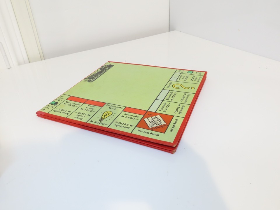 Vintage 1936 Monopoly Board Game Set 102/2 John Waddington German ...