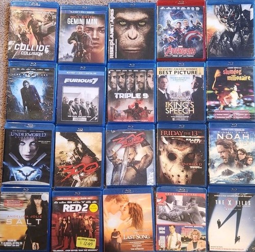 Blu Ray Lot 20 Movies Action Horror Thriller Fantasy All Blu Rays and some DVDs | eBay