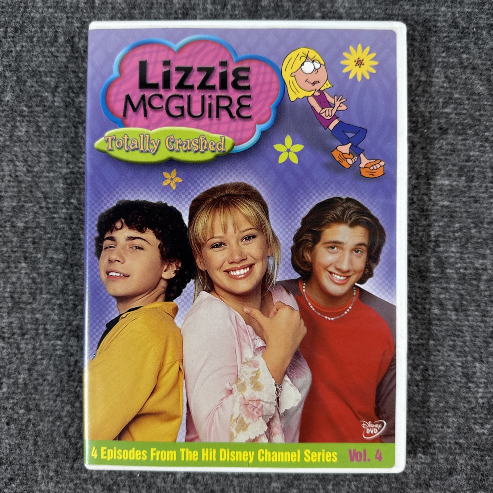 Lizzie McGuire Totally Crushed Vol 4 DVD Used Hilary Duff Disney ...