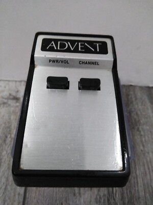 VINTAGE ADVENT ULTRASONIC TV REMOTE CONTROL CLICKER 50'S? /60'S (PROP ...