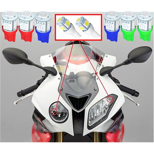 For BMW s1000rr s1krr HP4 headlight LED Pilot Park running lights 2009 ...
