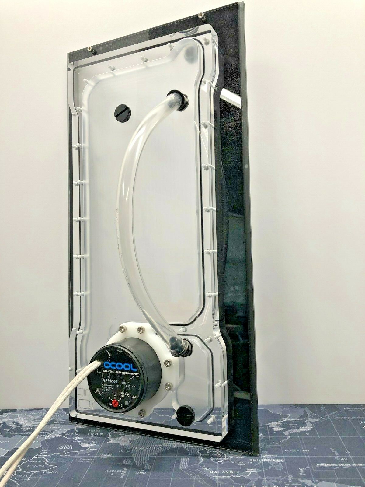 Dynamic UNO - Front Panel Acrylic Water Cooling Reservoir for D5 pump ...