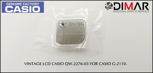 Replacement Vintage Original LCD Casio QW-2276-03. Nos For Casio G-2110 ...
