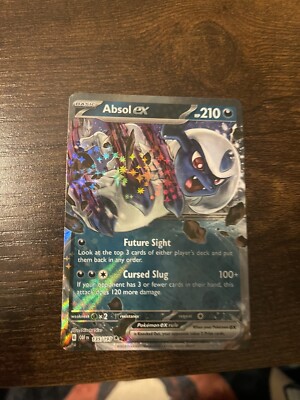 Pokémon TCG Absol ex Sv03: Obsidian Flames 135/197 Holo Double Rare | eBay