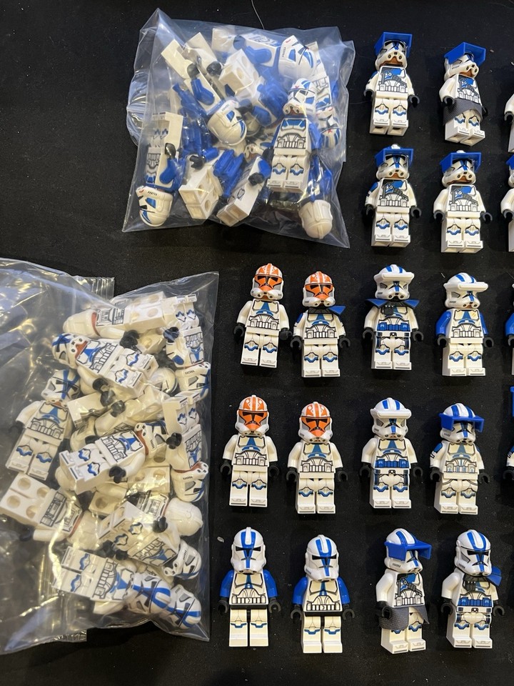 Lego 501st Army Lot X63 Clone Trooper Minifigures Star Wars | eBay